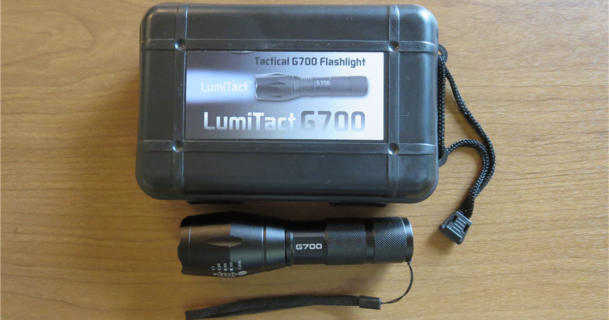 LumiTact G700 Flashlight Review - Replacing My SureFire